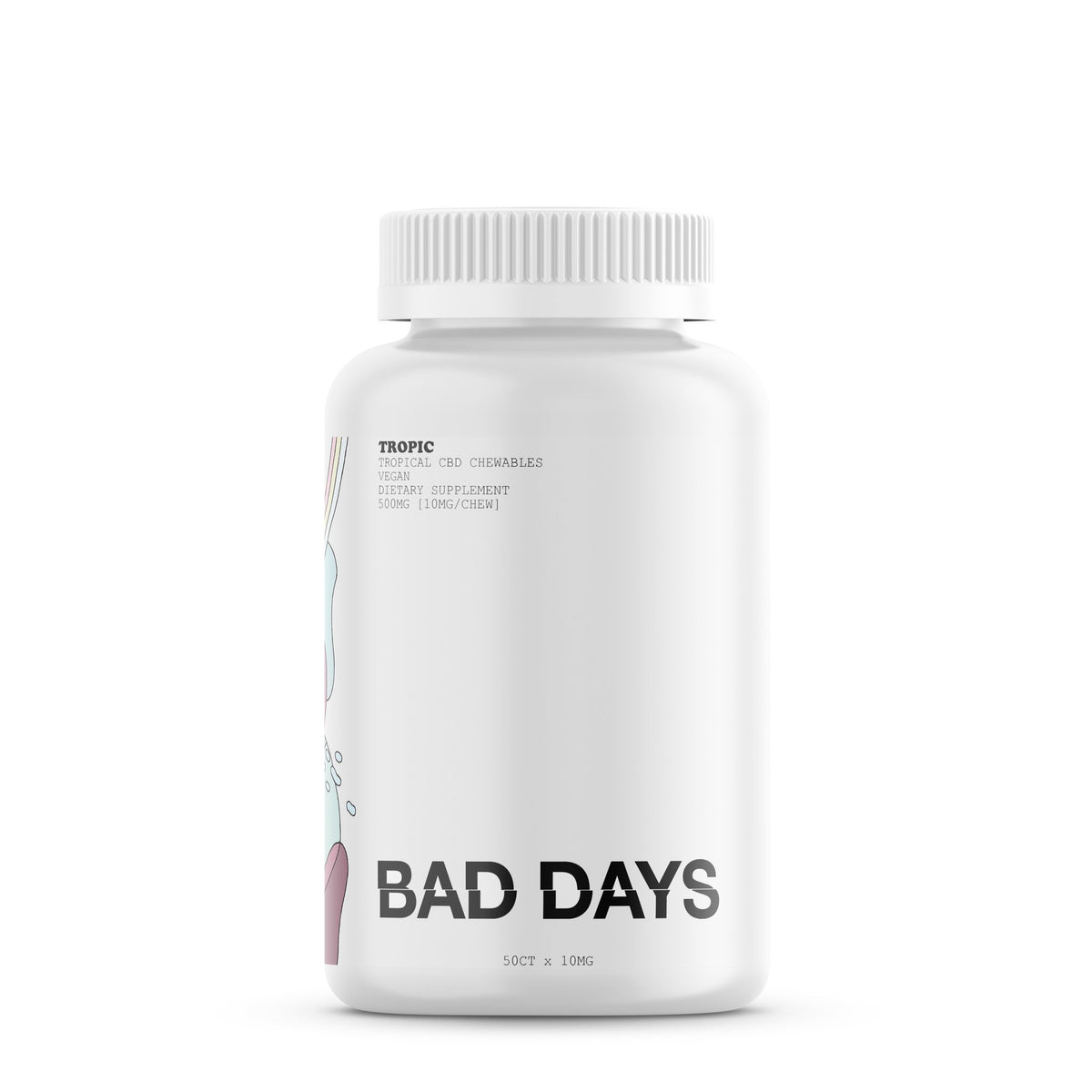 Bad Days | Tropic CBD Gummies - 300mg - 500mg – Buy CBD Online